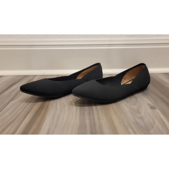 Cynthia Rowley | Shoes | Cynthia Rowley Black Flats | Poshmark